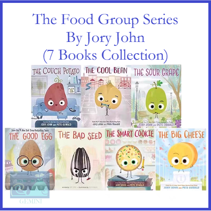 SG STOCK-7 Books - The Food Group Book - The Bad Seed/Good Egg/Cool ...