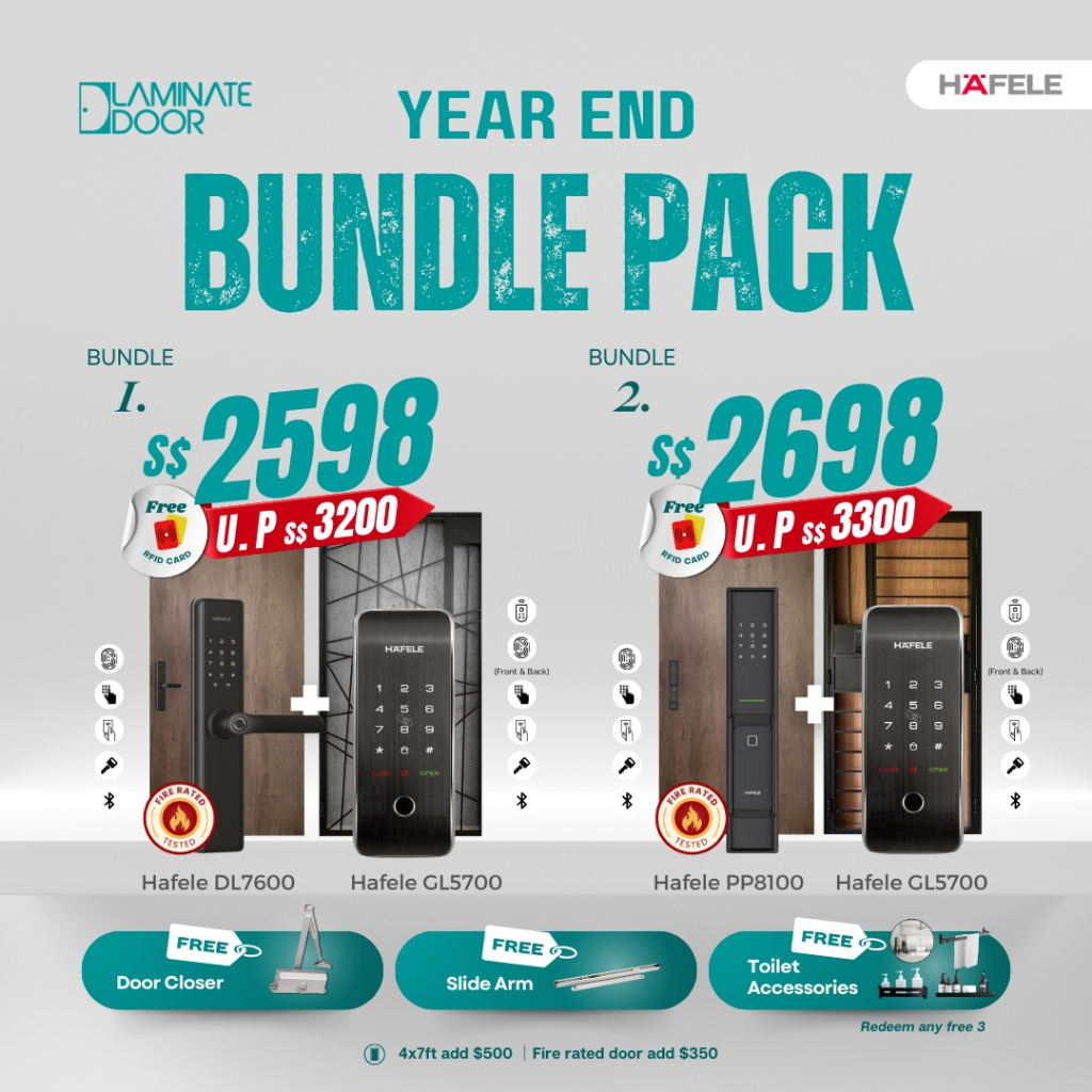 Year End Bundle Sale 2024 | Mild Steel Gate, Laminate Main Door and ...