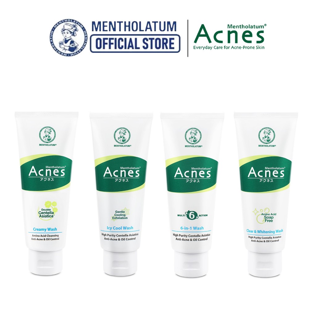 Acnes Anti-Bacterial Face Wash 100g | Shopee Singapore