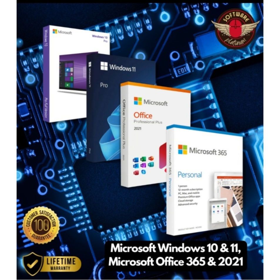 Microsoft Office 365, 2019, 2021, 2024 PRO Professional Plus | Windows ...