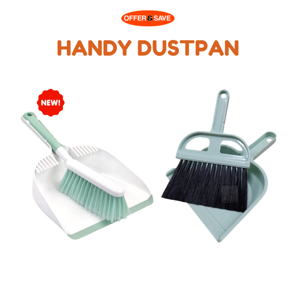 Shunmei Mini Handy Dustpan Broom Desktop Sweep Cleaning Brush Set ...