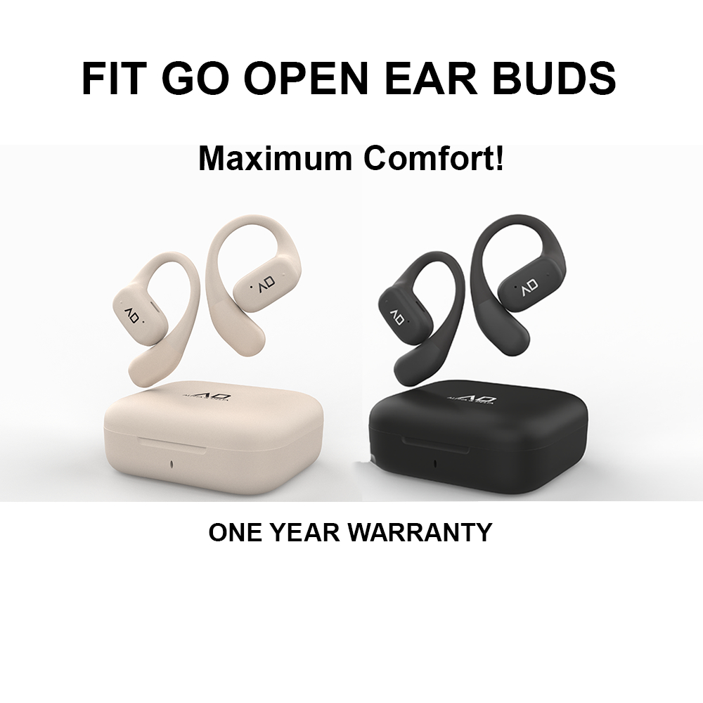 Alpha & Delta Fit Go Open Ear True Wireless Bluetooth Earbuds | Shopee ...