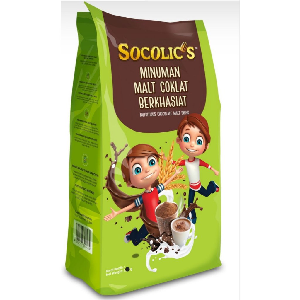 Socolic's Chocolate Malt 800 gram HALAL MADE IN MALAYSIA | Shopee Singapore
