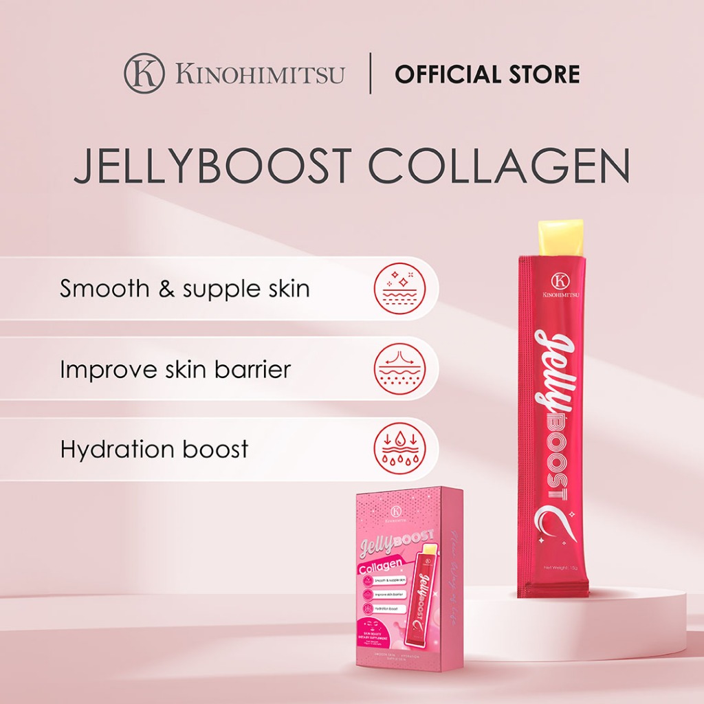 Kinohimitsu JellyBoost Collagen Inner Beauty Dietary Supplement Jelly ...