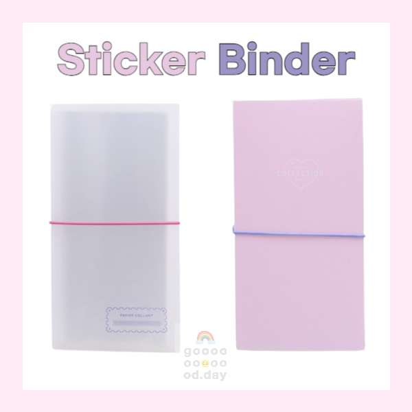 [Daiso] Sticker Binder (20 Pockets) | Ticket File | Storage Book for ...