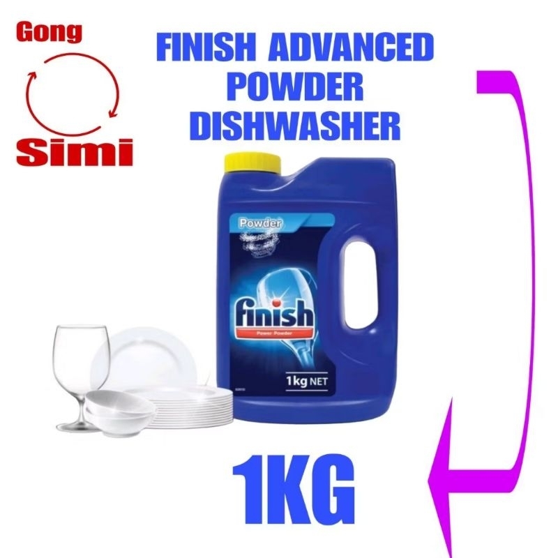 Finish Advanced Dishwasher Detergant Powder | Shopee Singapore