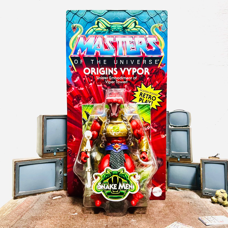 Mattel Masters of the Universe MOTU Origins Snake Men Vypor | Shopee ...