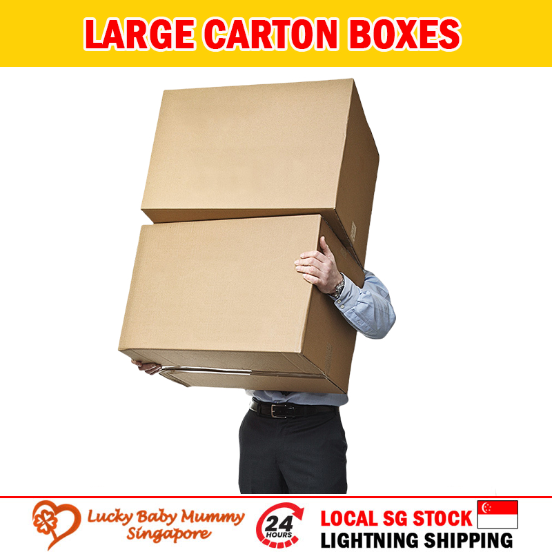 Carton Box【5 Layers Thick】Packaging Storage Boxes Moving House Masking ...