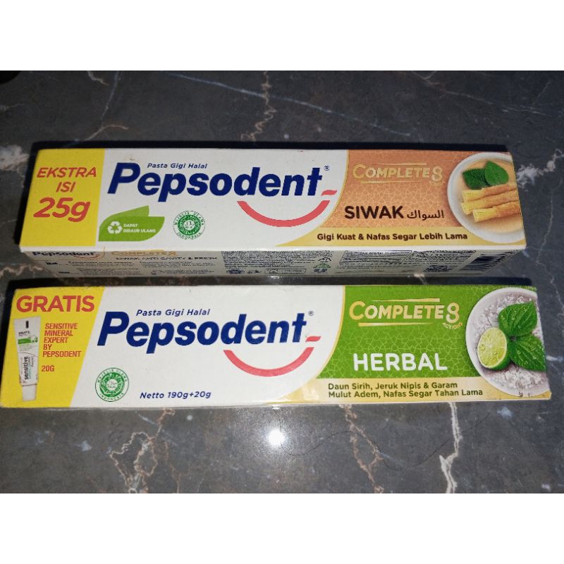 Pepsodent Action Toothpaste 123 Herbal 120g | Shopee Singapore
