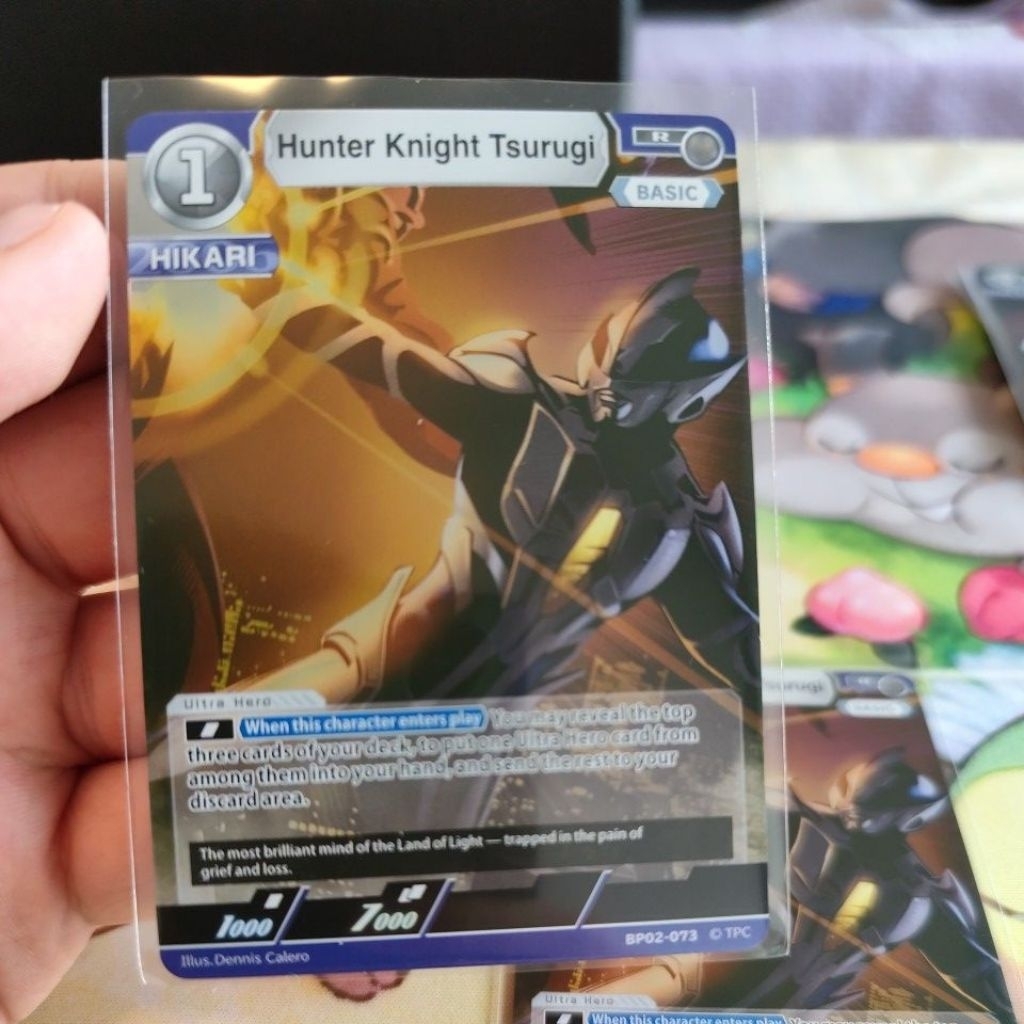 [ENG] Ultraman Card Game - Hunter Knight Tsurugi Basic Type BP02-073 R ...