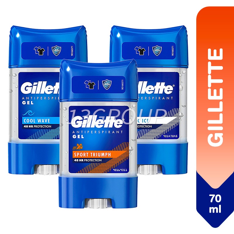 Gillette Antiperspirant Clear Gel Body Deodorant, 70ml | Shopee Singapore