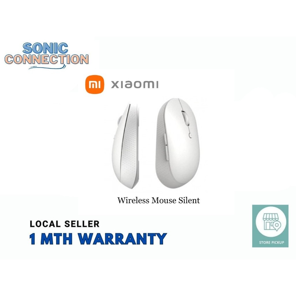 Xiaomi Mi Dual Mode Wireless Mouse Silent Edition (White) (1 Month ...