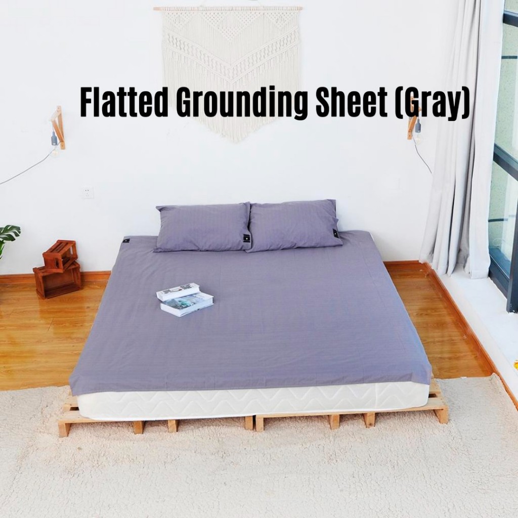 Grounding Sheet Sleep Better Heal Faster Destress Energize Body Calming ...