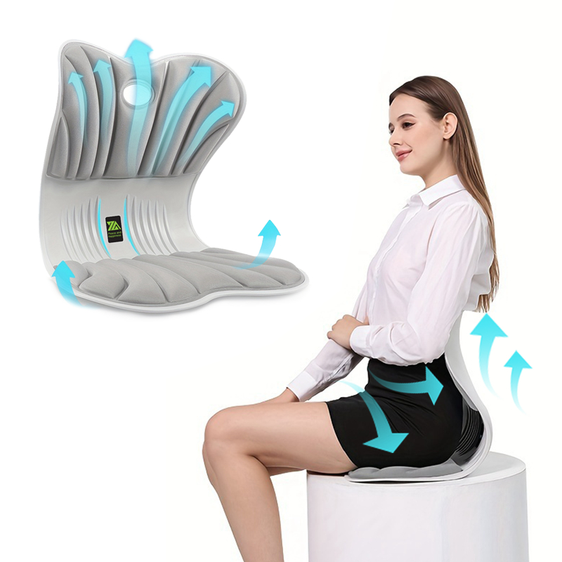 Lemowell Posture Correction Chair Ergonomic Memory Foam Lumbar Support ...