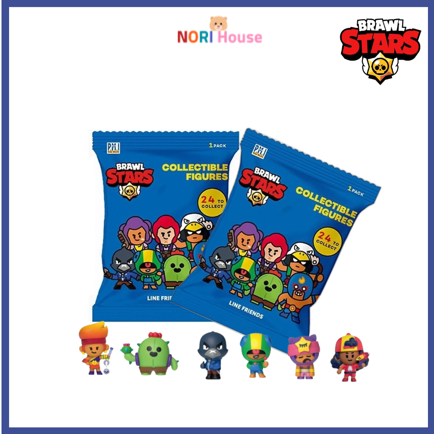 Line Friends Brawl Stars Charact Collectible Figure 1 Pack | Shopee ...