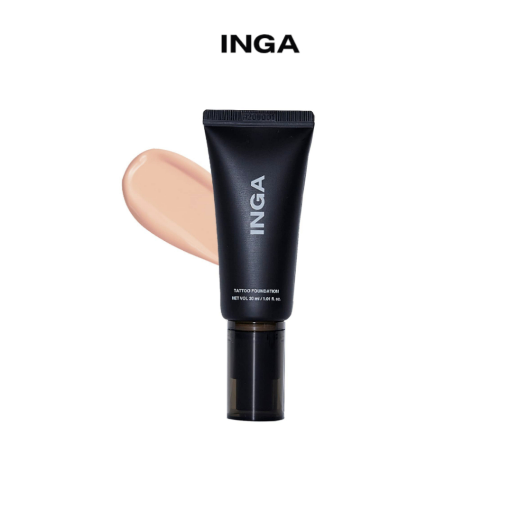 INGA Long-Lasting, High Coverage Tattoo Foundation (3 colors - 19N, 21N ...