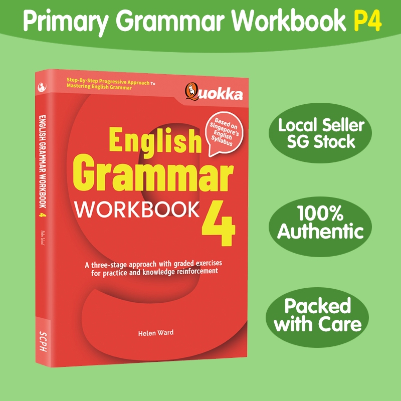 Primary English Grammar Workbook 4/Primary 4/ Grade 4 / English Grammar ...
