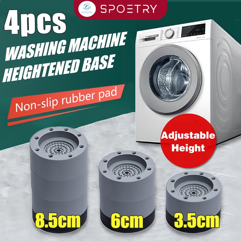 【Ready Stock】SPOETRY Washing Machine Base Fridge Stand Washing Machine ...