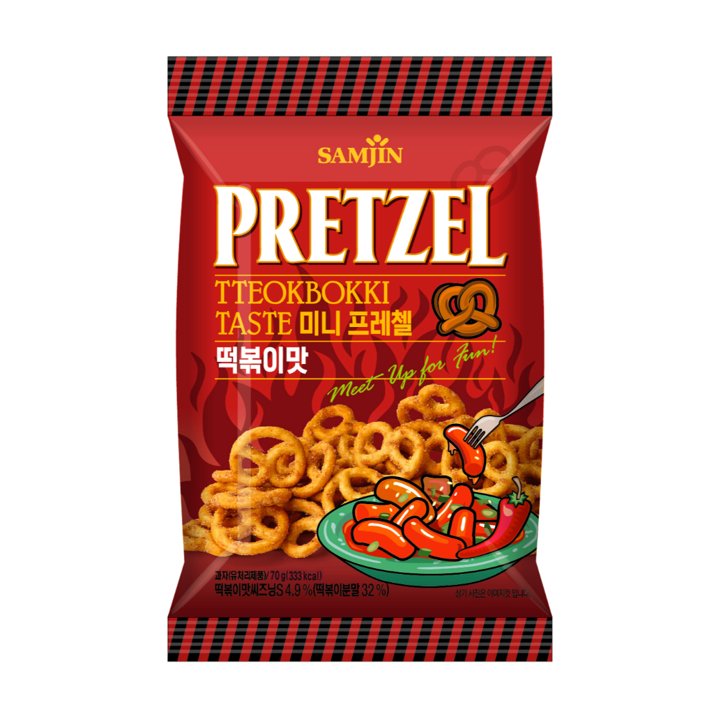 SAMJIN PRETZEL TTEOKBOKKI 70G(10896) | Shopee Singapore