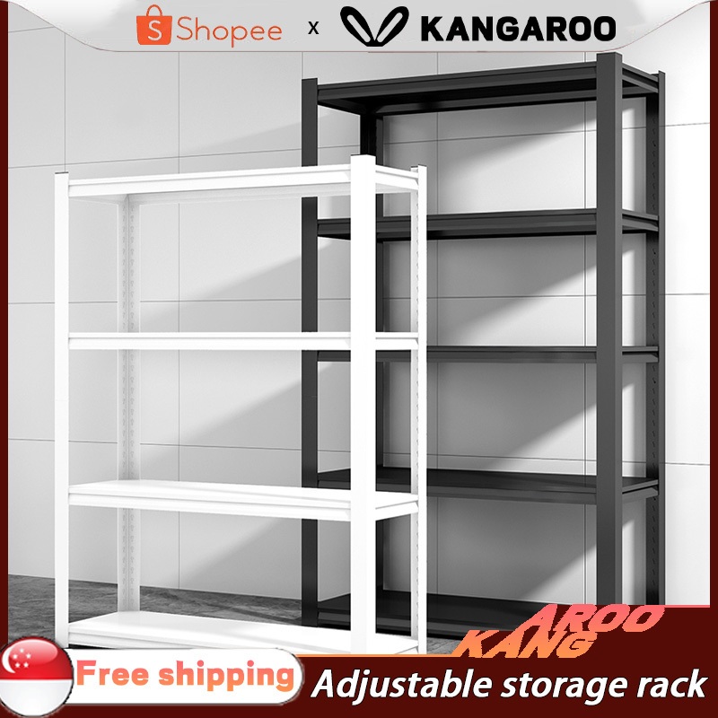 KL Metal Shelf Rack Shelving Heavy Duty Rack Bomb Storeroom Kitchen ...