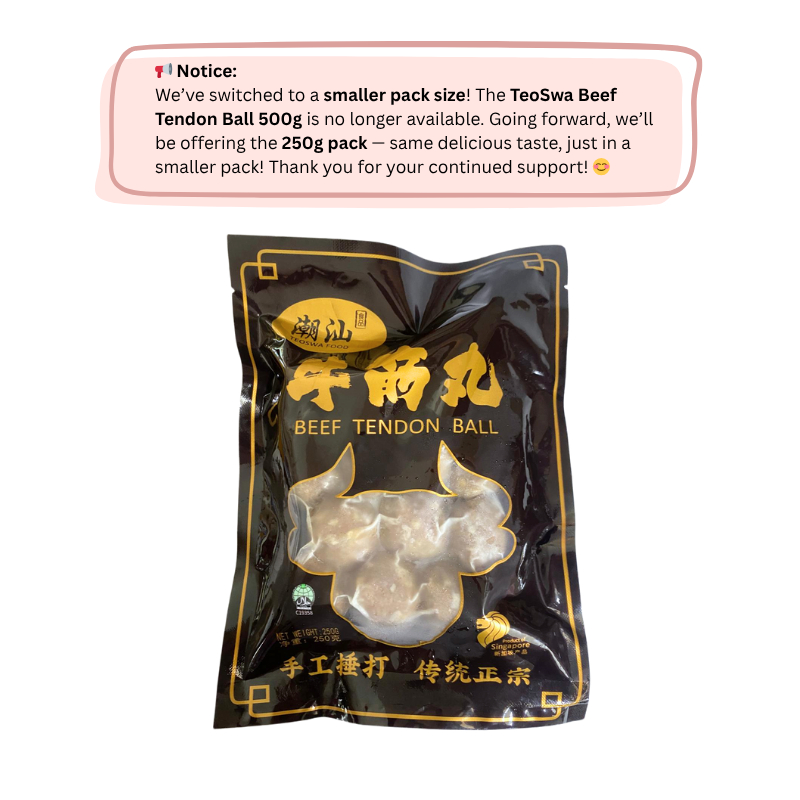 TeoSwa Beef Tendon Ball 250g | Shopee Singapore