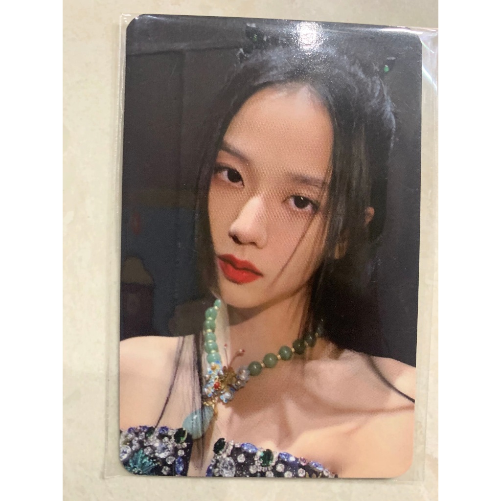 BLACKPINK Jisoo Weverse Limited Photocard –. | Solo Album Bonus K-pop ...