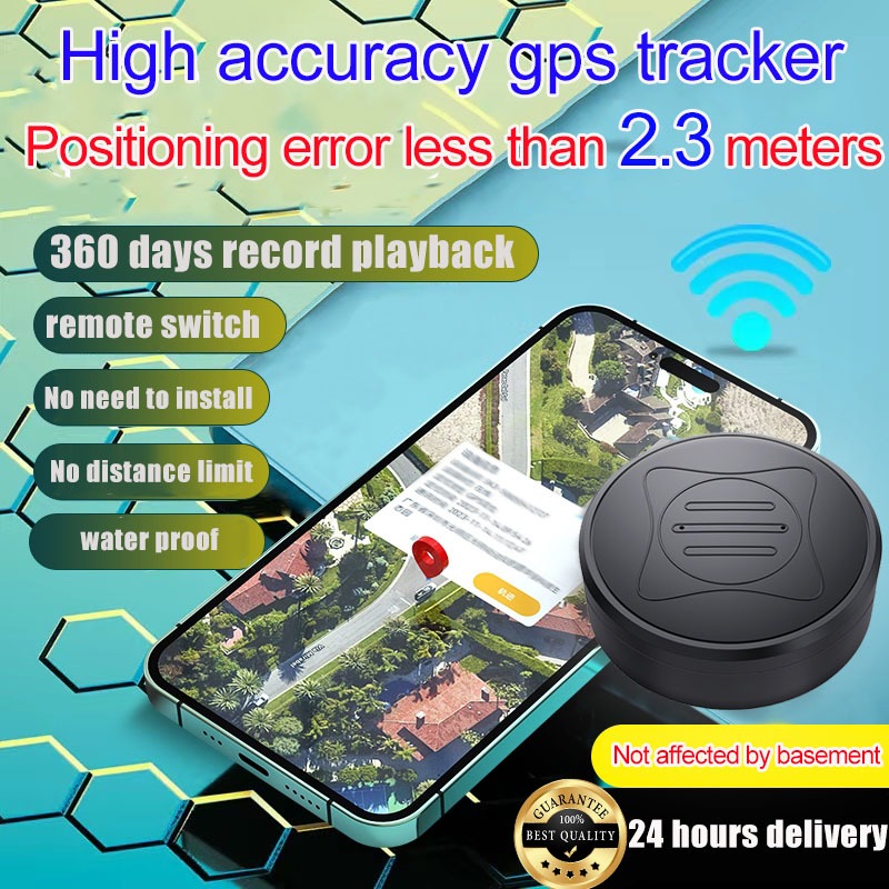 【2.3 meters of accuracy】20000mAh mini gps tracker device Installation ...