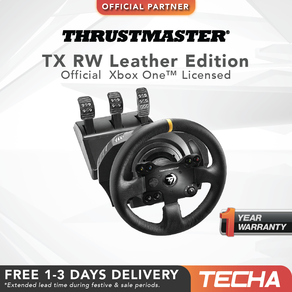ThrustMaster TX RW Leather Edition Racing Wheel | Shopee Singapore
