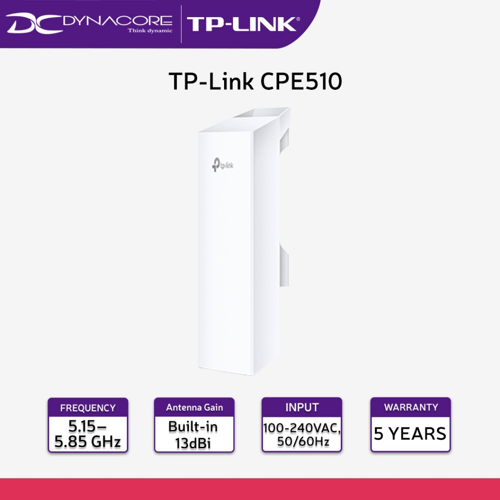 TP-Link CPE510 5GHz 300Mbps 13dBi Outdoor CPE | Pharos WISP Long Range ...