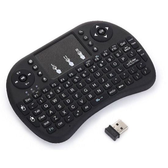 SG STOCK i8 Keyboard Wireless Mini Keyboard 2.4g Touch Smart Keyboard ...