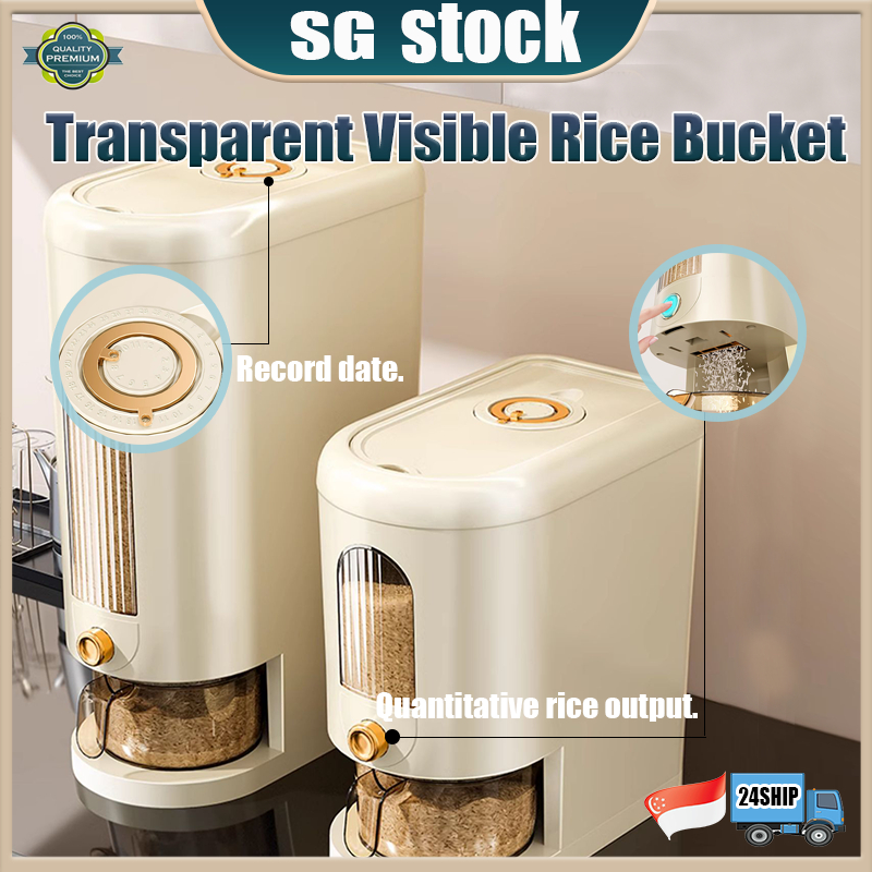 SG Stock Rice Storage Container Storage Box Rice Container Rice ...