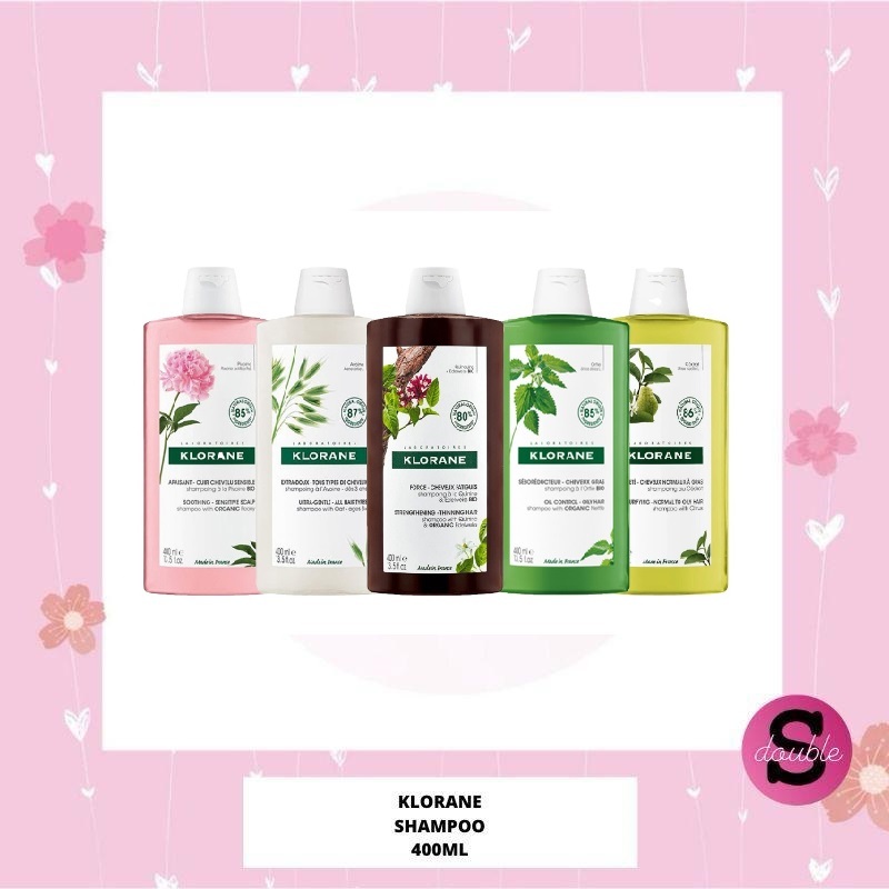 Klorane Hair Shampoo & Conditioner Hair Loss Sensitive Scalp Ultra ...