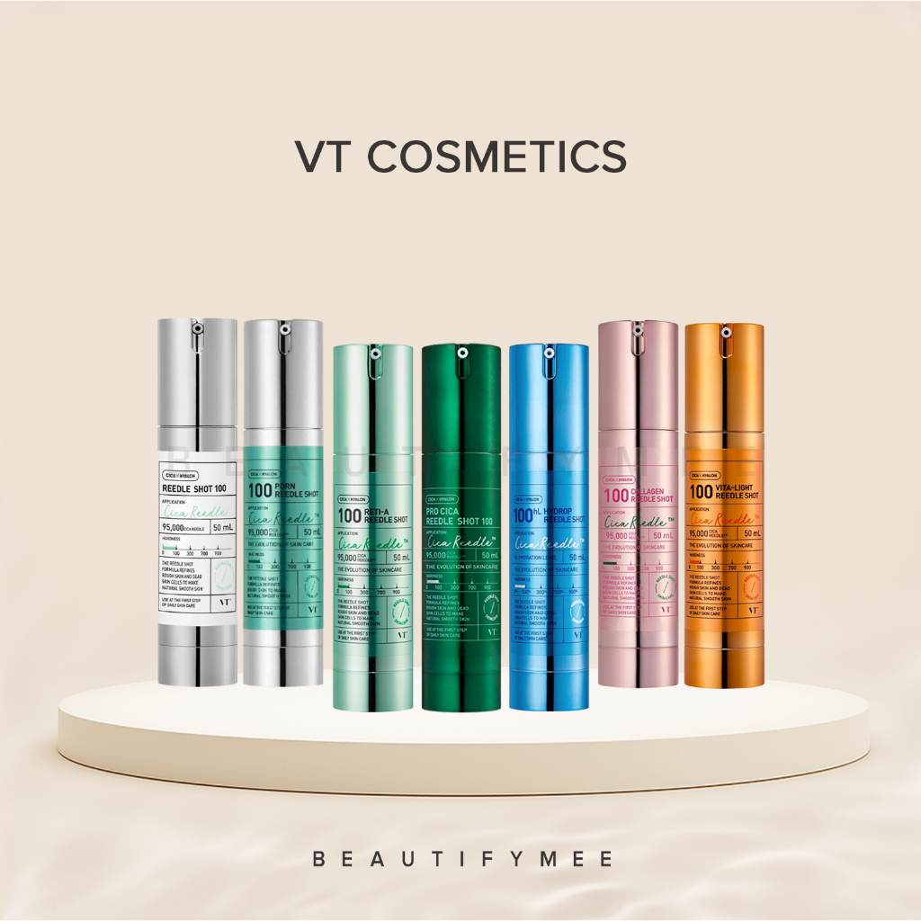 VT Cosmetics Reedle Shot (Original / Collagen / Reti-A / Vita-Light / Pro-Cica / PDRN / Hydrop ...