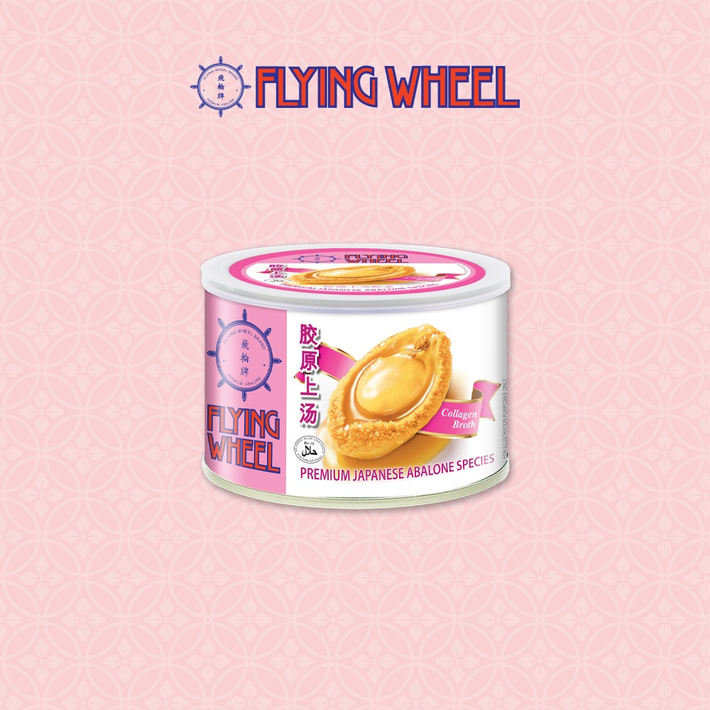 Flying Wheel Abalone With Double Boiled Collagen Broth 170g | Shopee ...