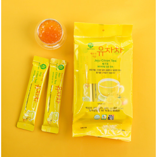 Jinny's Kitchen Drink / Jeju Honey Citron (Yuja) Tea Sticks (15ea ...