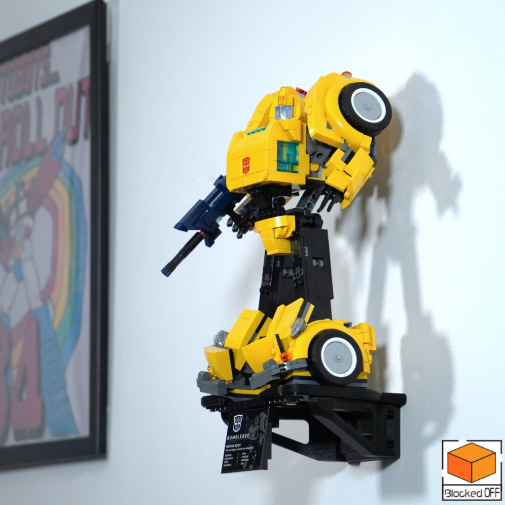 Wall Mount For Lego Transformers Bumblebee (10338) | Shopee Singapore