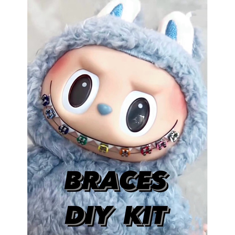 INSTOCK!! LABUBU DIY BRACES KIT | Shopee Singapore