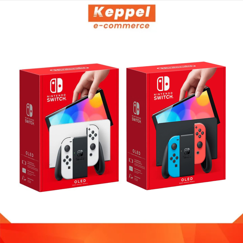 Nintendo Switch OLED Console - Neon White Bundle Nintendo | Shopee ...