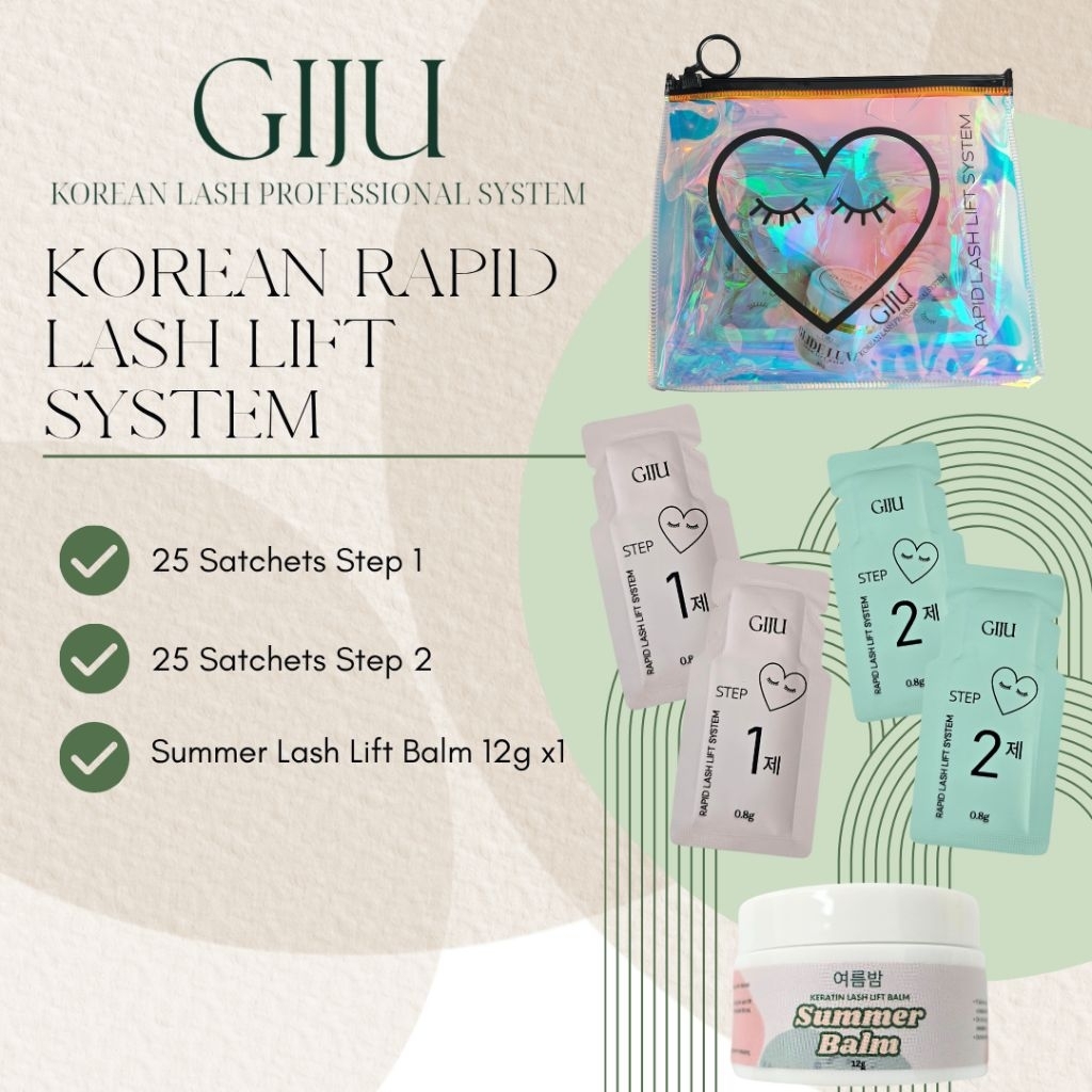 Giju Korean Rapid Lash Lift Set | Shopee Singapore