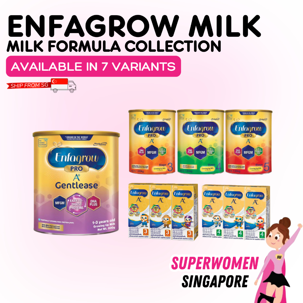 Enfagrow Pro A+ Stage 3 | Stage 4 | Stage 5[800g-1.65kg | Made in TH ...
