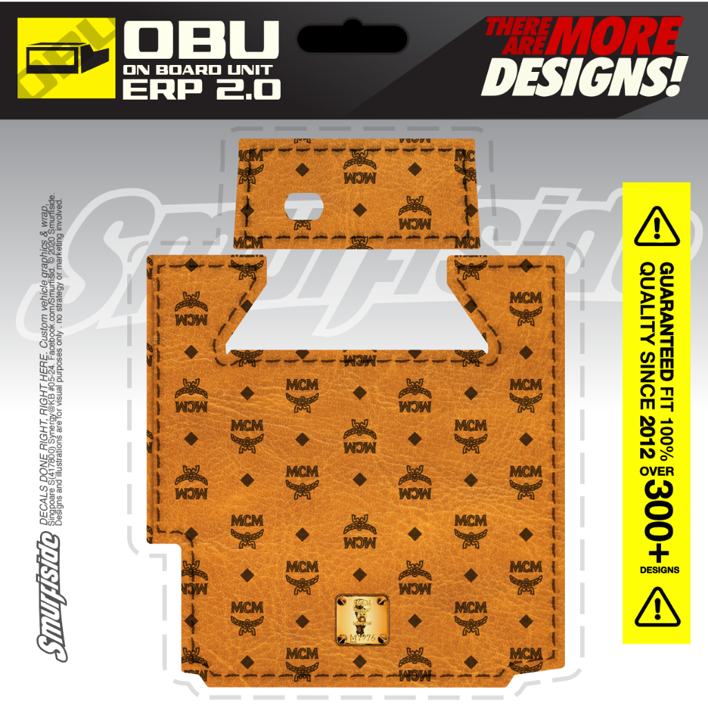Motorcycle OBU decal sticker Design pack 5 FASHION BRANDS | Shopee ...