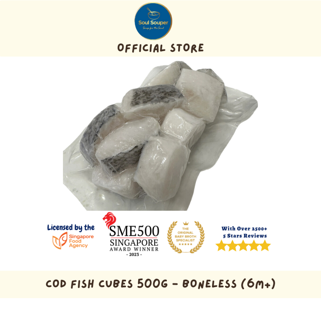 Cod Fish Cubes 500g - Boneless (Frozen) | Shopee Singapore