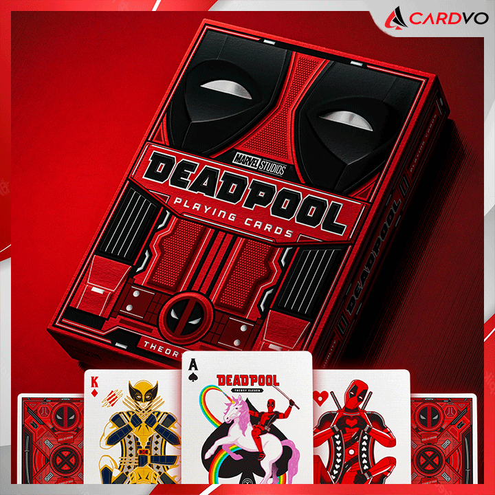 Deadpool & Wolverine Playing Cards Official Poker Deck by Marvel ...