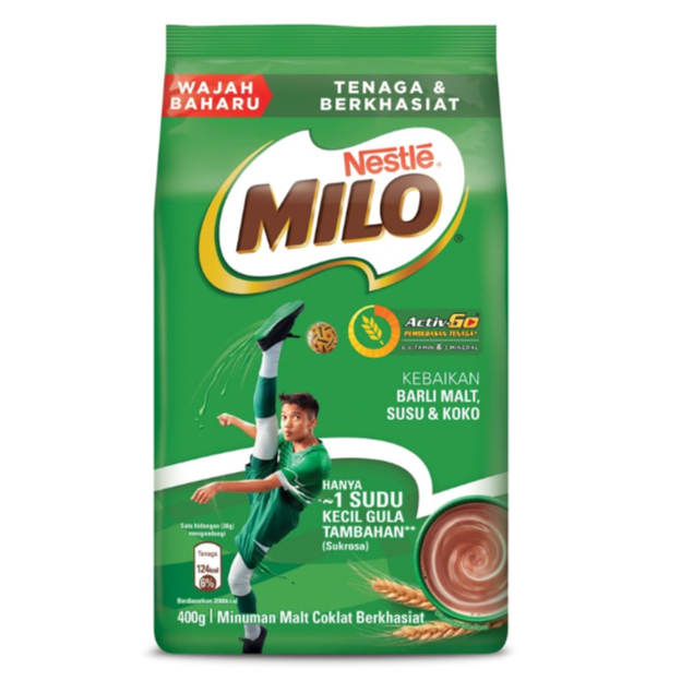 [Promo] Milo Activ-GO Choc Milk Powder (400g) | Shopee Singapore