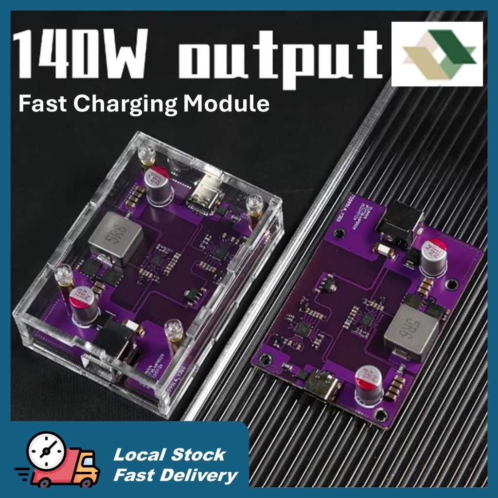 PD3.1 140W DIY Power Bank Motherboard 2S/3S/4S/5S/6S Switchable IP2366 Bidirectional Boost Li ...