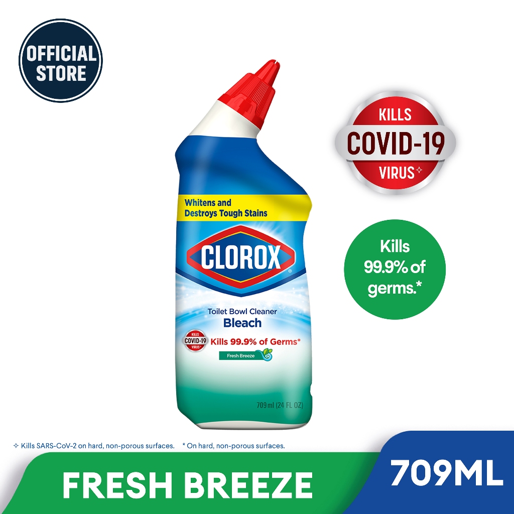 [Bundle of 6] Clorox Toilet Bowl Cleaner with Bleach - Fresh Breeze ...