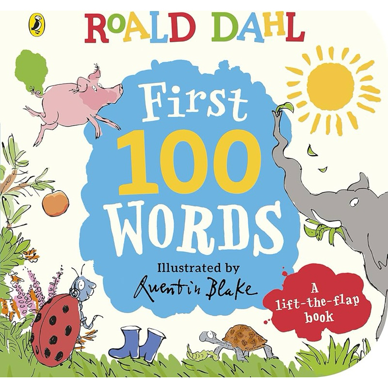 Roald Dahl: First 100 Words: A lift the flap story (board book ...
