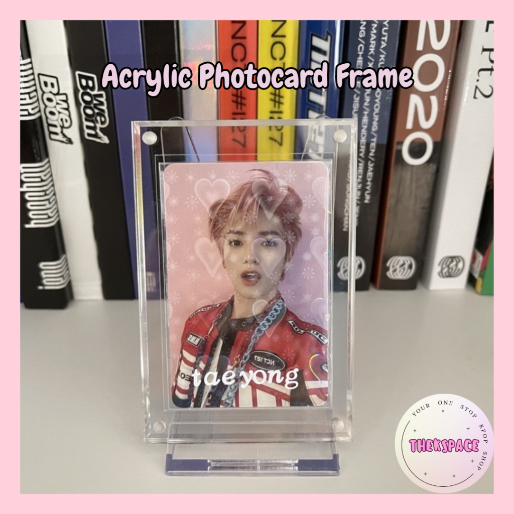 [SG INSTOCK] Acrylic Photocard Frame Kpop Photocard Display Decoration ...