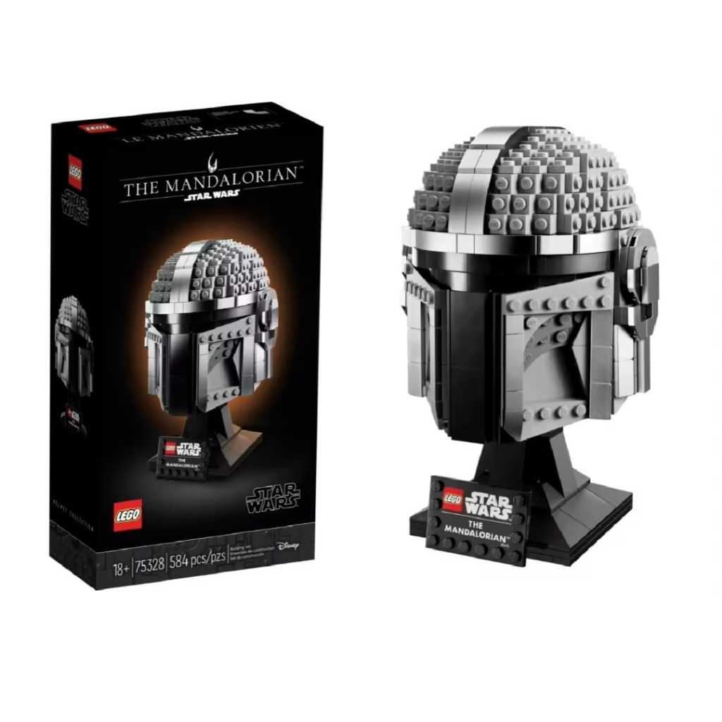 (Authentic) LEGO 75328 Star Wars The Mandalorian Helmet | Shopee Singapore