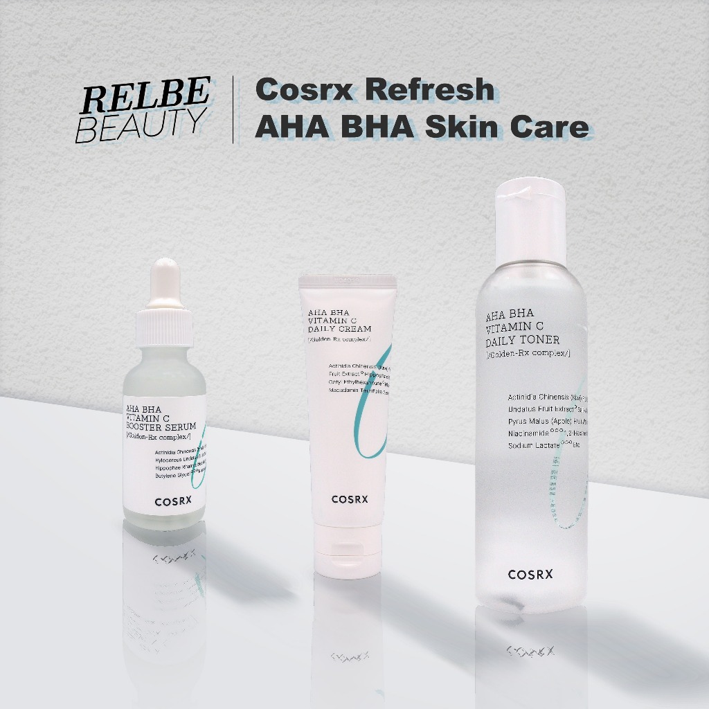 Cosrx Refresh Skin Care RELBE BEAUTY (Toner, Cream, Serum) | Shopee ...